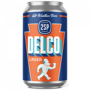 DELCO Lager from 2SP Brewing Company in Aston, PA