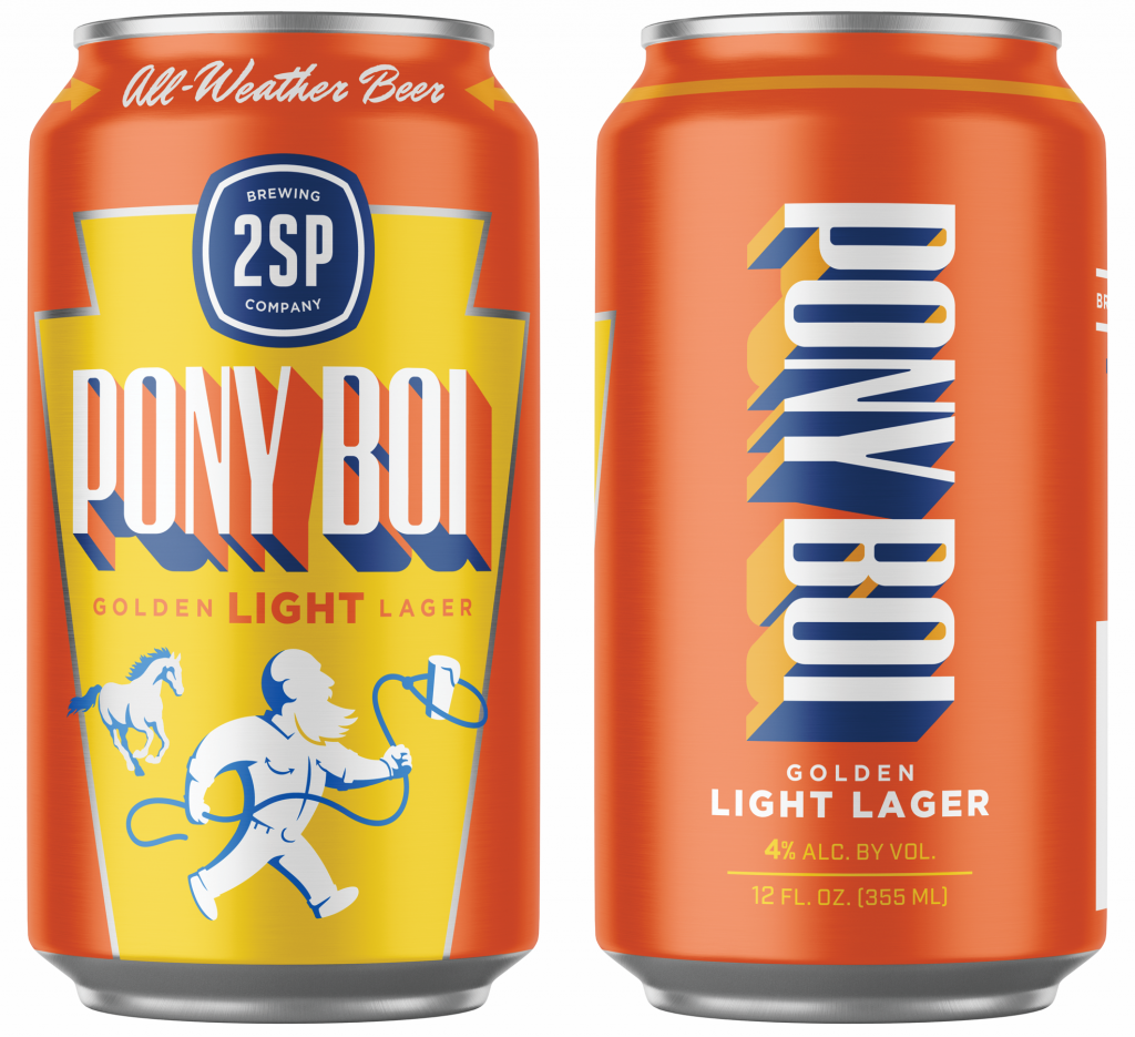 Pony Boi Golden Light Lager from 2SP Brewing Company