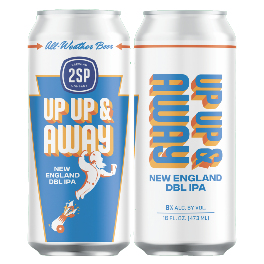 Up Up and Away New England Double IPA from 2SP Brewing Company